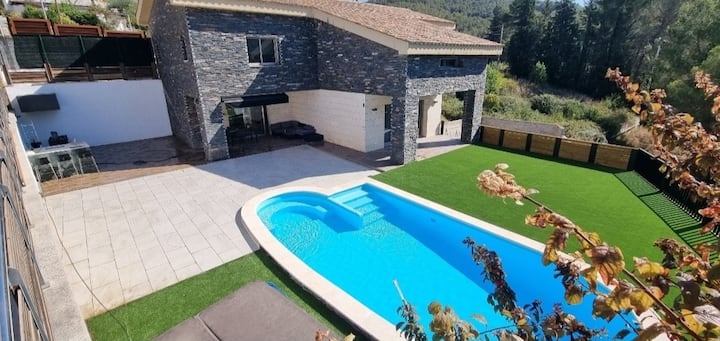 Villa Can Julia Piscina Climatizada A 25 Min Bcn - Vallirana