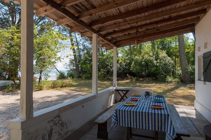 Jolie Maison à Peyroutas Au Bord Du Lac De Cazaux - Sanguinet
