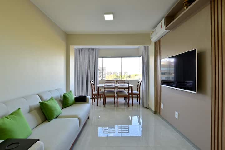 Apto 2 Qtos Asa Norte Totalmente Equipado! - Brasilia