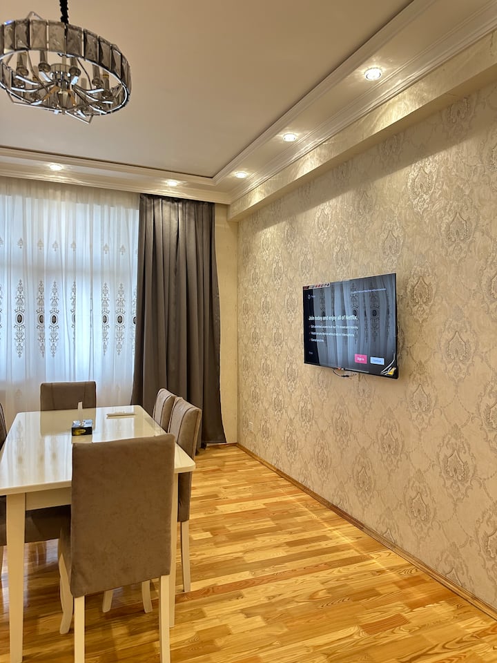 Cozy 1br • 2 Air Conditioners • Prime Downtown - 바쿠