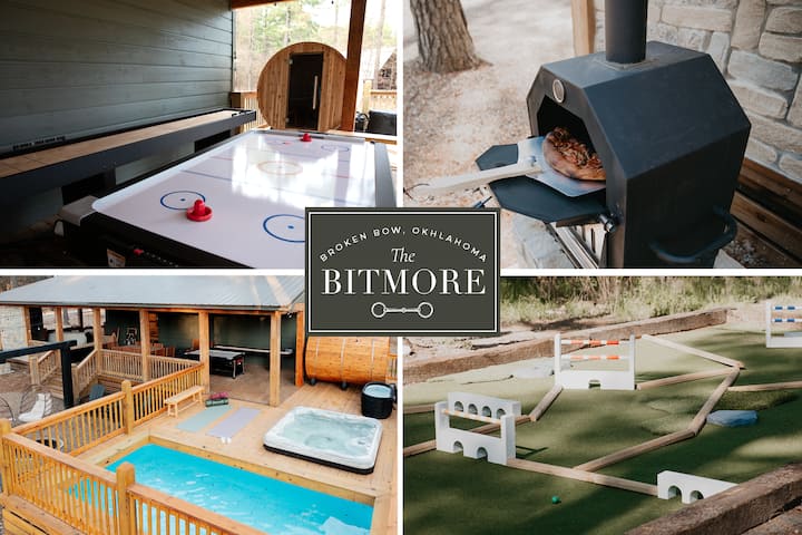 Build-your-own Mini Golf•pool•sauna•games Galore - 布羅肯鮑