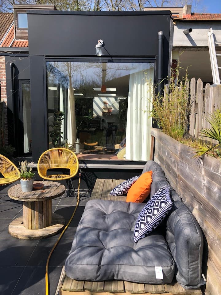 Gezellige Lichtrijke Woning Met Zonnige Tuin - Melle