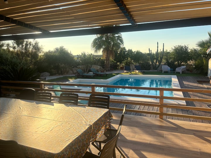 Villa Climatisée Piscine - Vendres