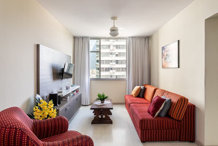 Botafogo Spacious With View In Condo - Rio de Janeiro