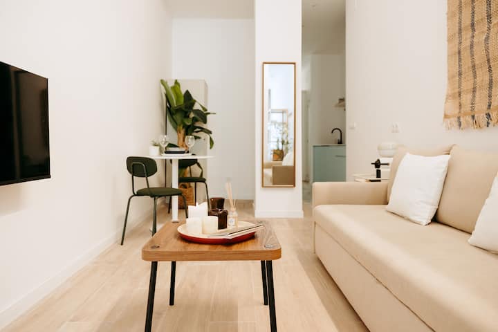 Calm & Stylish Loft With Terrace, Near Ruzafa - Alboraya