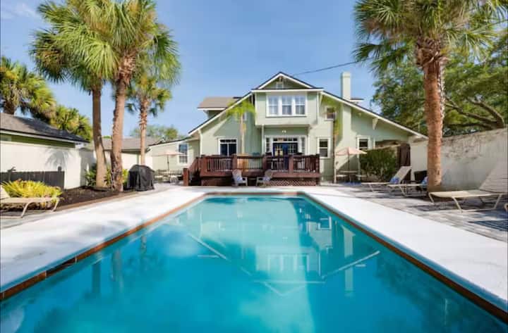 6br Historic House/private Pool - Jacksonville