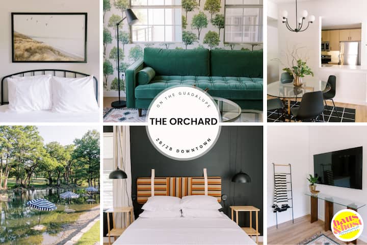 The Orchard | 2b/2b | On The Guadalupe River Dtown - New Braunfels, TX
