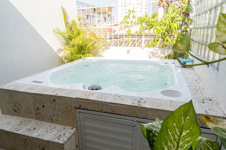 Apt Old City|jacuzzi|near Clocktower|daily Clean - Cartagena