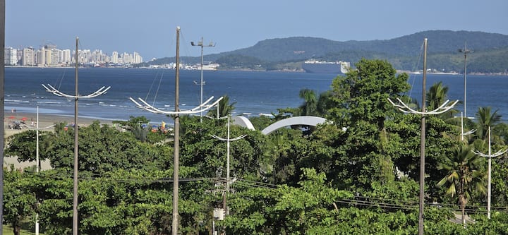 Apto Com Linda Vista Mar! - Santos