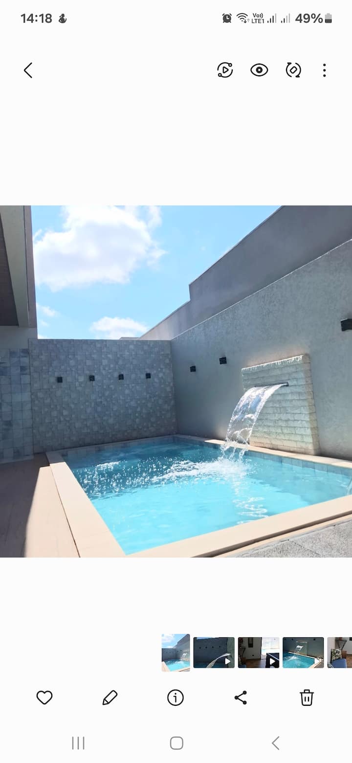 Casa Com Piscina- Espaço Vip Hall - Cascavel