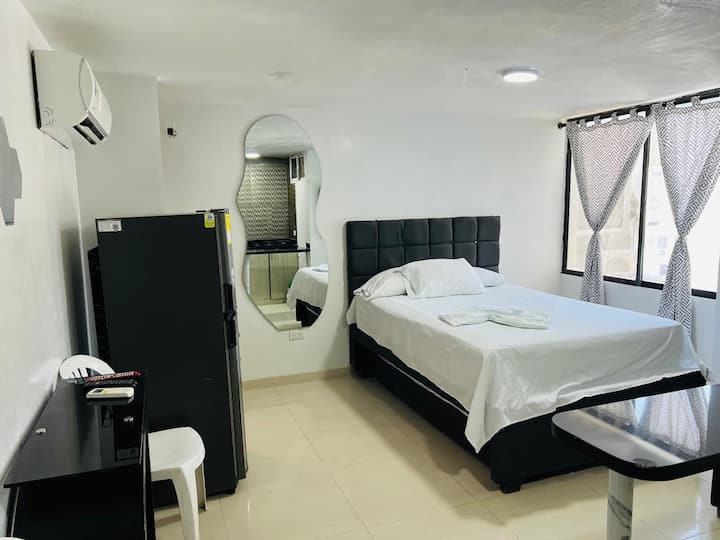 11a Lindo Estudio En El Rodadero, A Pasos Del Mar - Santa Marta