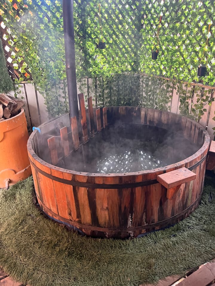 Cabaña Con Tinaja Y Vista Al Mar - Coronel