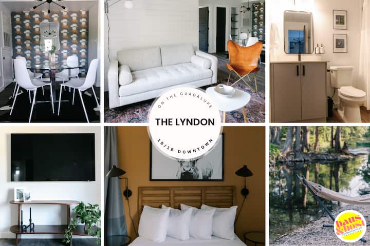 The Lyndon | 1b/1b | Guadalupe River | Downtown - New Braunfels, TX