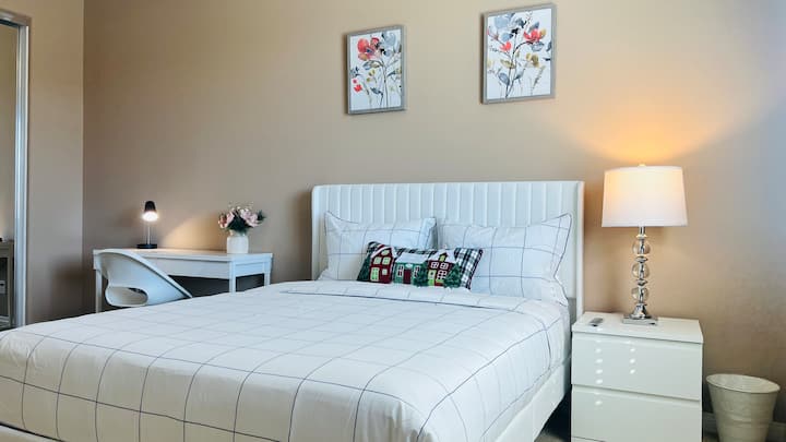 #05 Bright & Restful Queen Suits/private Bathroom - Chino, CA