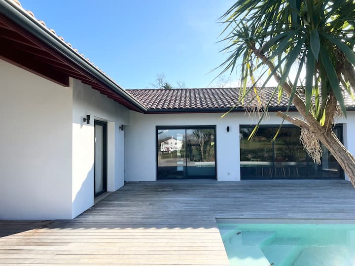 Villa 6/8 Pers Avec Piscine, Proche Bayonne - Bayonne