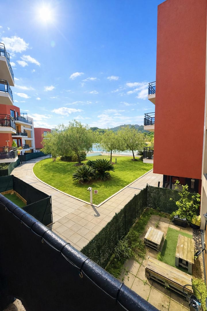 Charmant Studio Cosy Avec Piscine - La Roquette-sur-Siagne