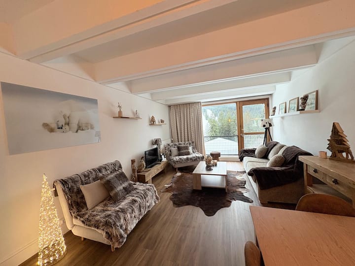Appartement 50m², Skis Aux Pieds - Flaine