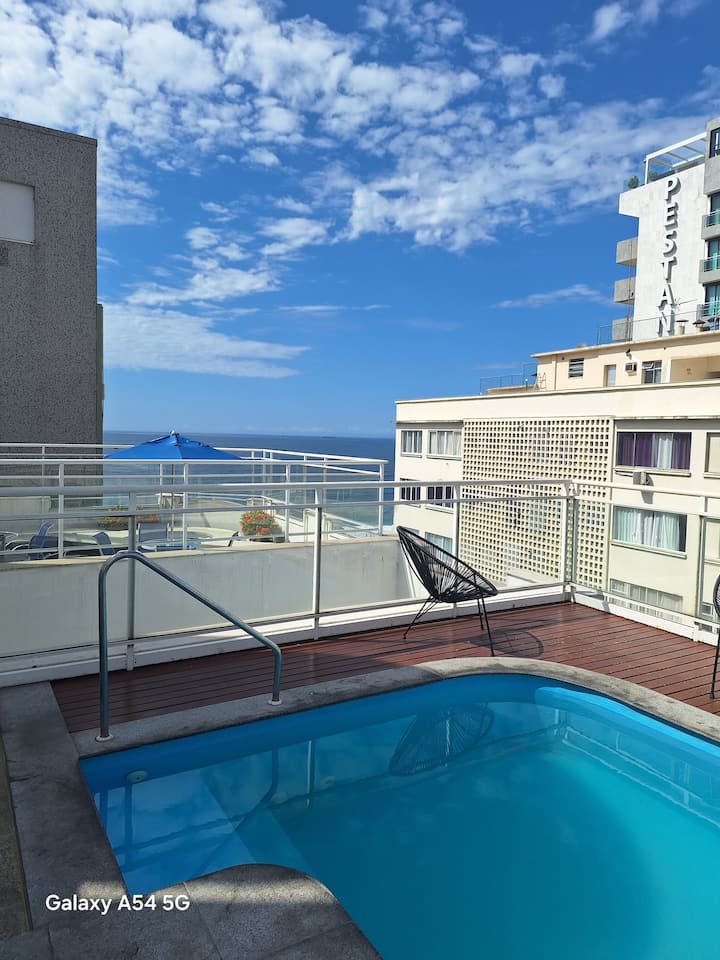 Upscale Apt In South Beach Residencial Flat - Copacabana