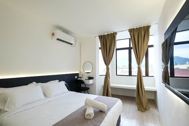 Loft82#3#queen Bed With Bathroom - 부킷 머르따잠