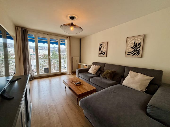 Appartement Lumineux 70m2 Avec Garage - Besançon