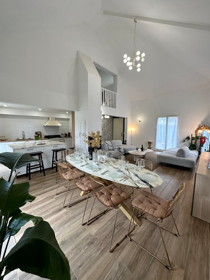 Villa Proche Disney-paris ~ Chez Yangmijia - Bussy-Saint-Georges