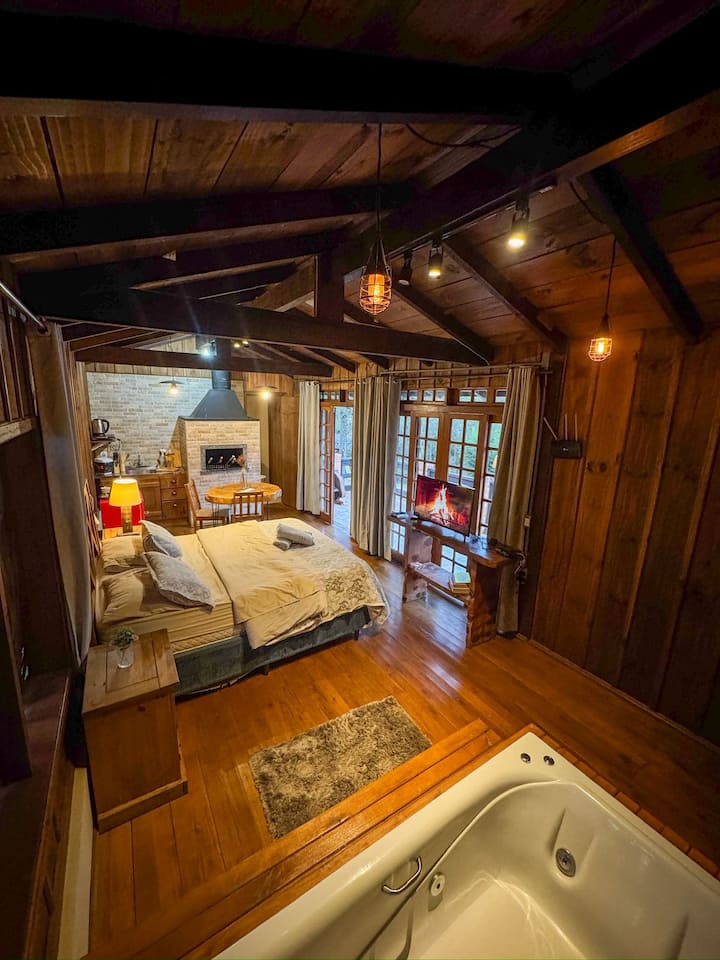 Montanhas Do Campestre Chalé Com Hidro Para Casal - Urubici