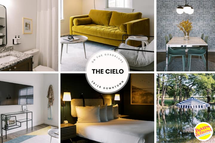 The Cielo | 1b/1b | On The Guadalupe River Dtown! - New Braunfels, TX