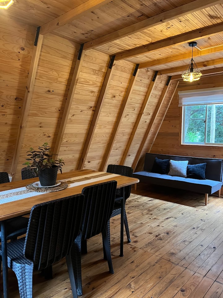 A-frame Con Tinaja Privada Junto Al Achibueno - Linares, Chile