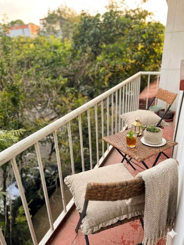 Boho Oasis & Private Terrace In Roma Sur - Baja California