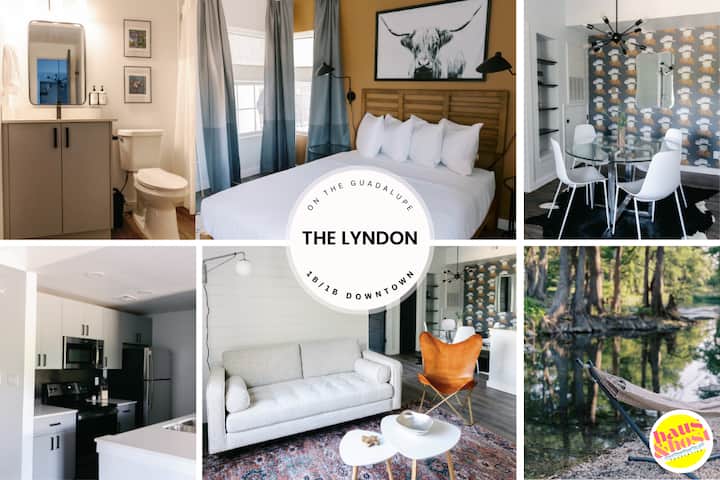 The Lyndon | 1b/1b | Guadalupe River | Downtown - New Braunfels, TX