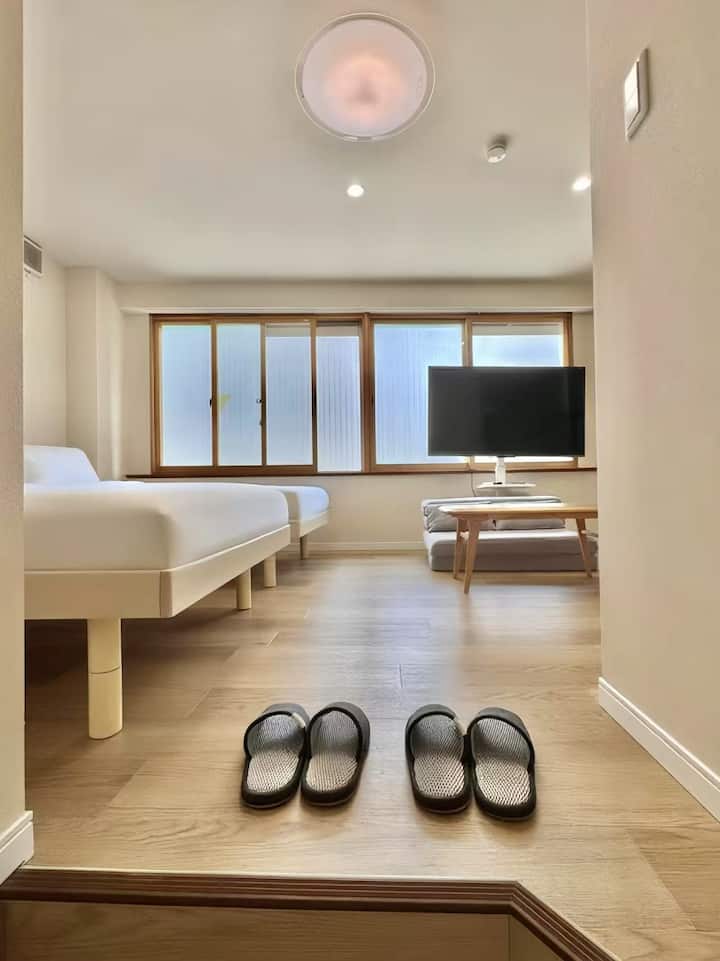 上野池田301双床房｜市中心/交通便利/上野站步行约5分钟 - Ueno