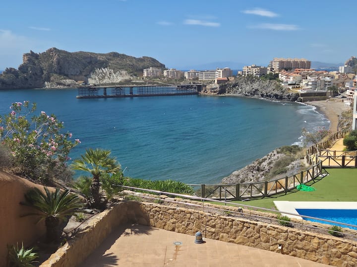 Balcón Con Impresionantes Vistas A Bahia Hornillo - Águilas