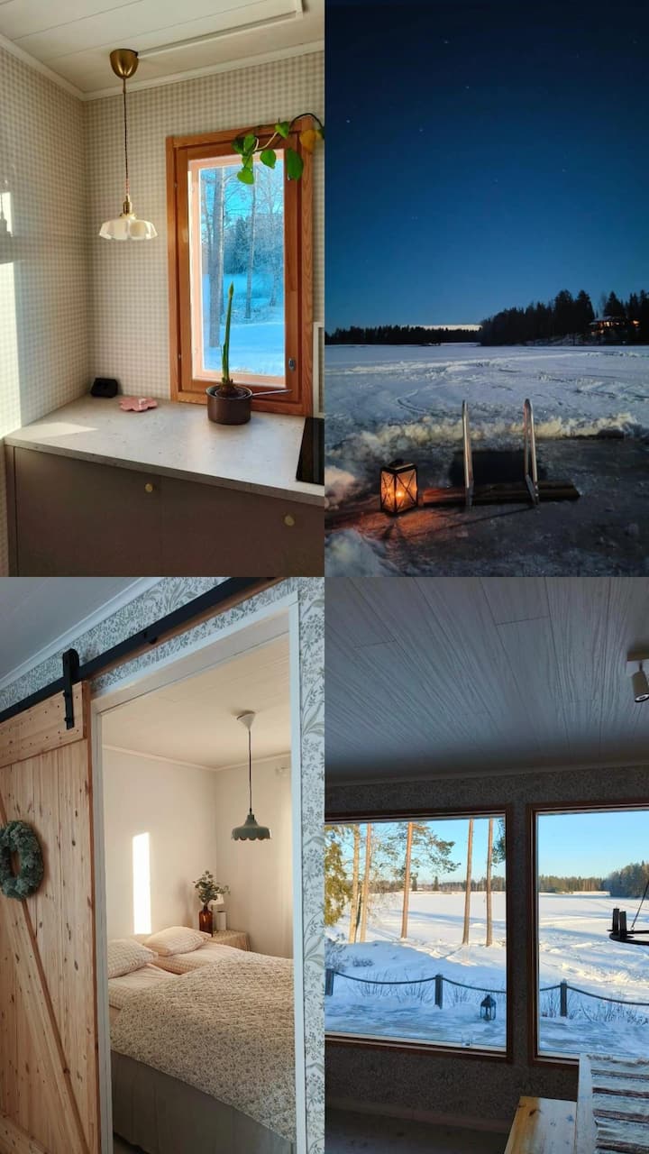 Viihtyisä Mökki Järven Rannalla - Mänttä-Vilppula