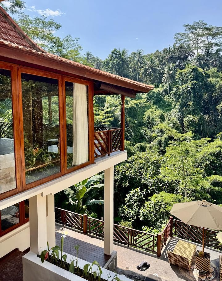 Luxury Jungle Villa W. Pool & Waterfall Views·ubud - Ubud