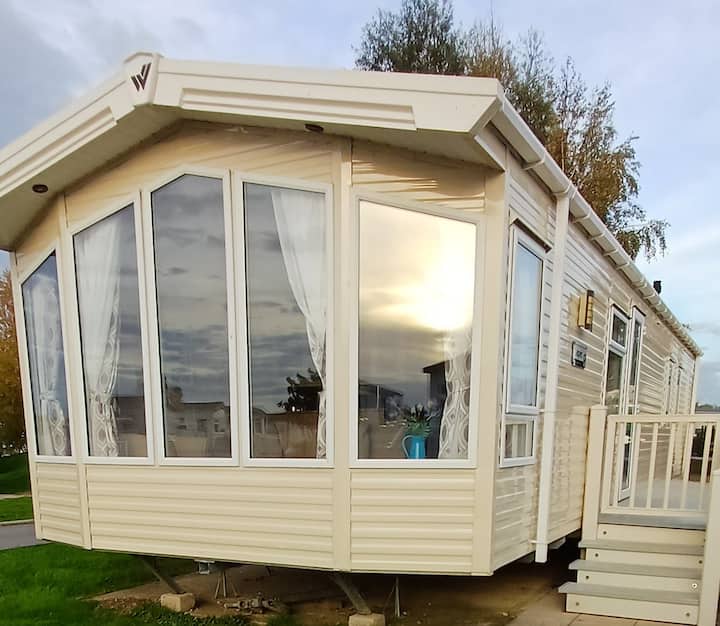 Tattershall Lakes, Family Lodge, Decking, Parking, - England