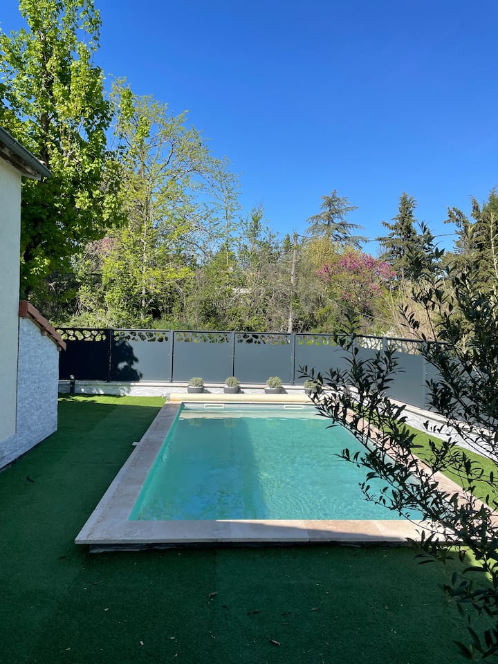 Villa Avec Piscine - Vallon-Pont-d'Arc