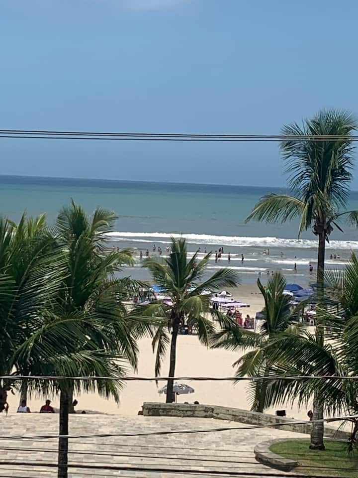 Apto Seguro Com Vista Para O Mar - Praia Grande
