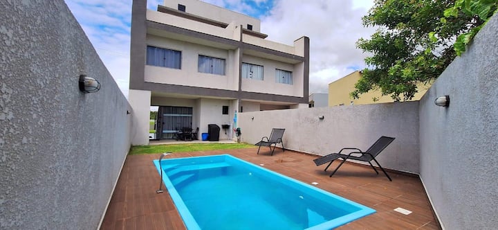 Sobrado Com Piscina Guaratuba Coroados Esquerdo - Guaratuba