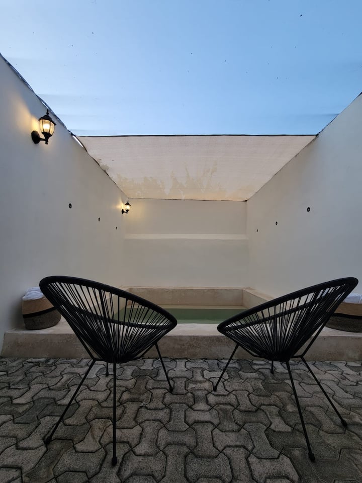 Loft Con A/c, Balcon Y Alberca - Mérida