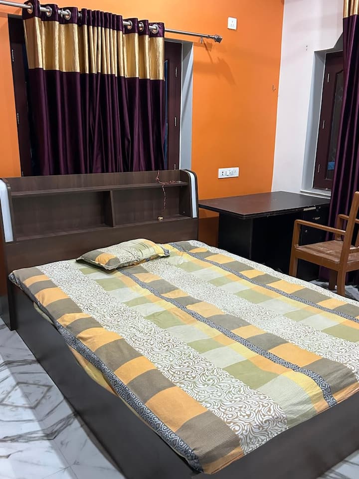 1 Bed Room With Small Hall Having A Bed Cum Sofa A - Muzaffarpur