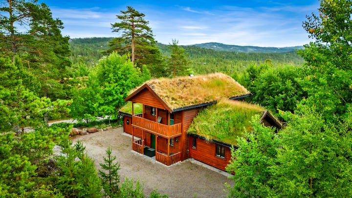 Stor Familiehytte | Spa, Peis, Natur & Ski - Norway