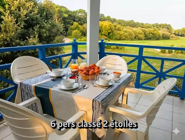 Vaste 6pers,classé 2*avec Wifi Piscine Tennis&golf - Talmont-Saint-Hilaire