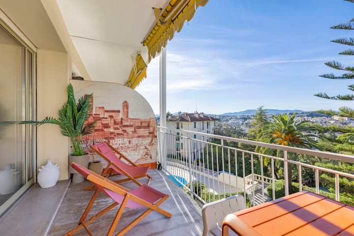 Appartement Avec Terrasse Aperçu Mer /Garage - Le Cannet