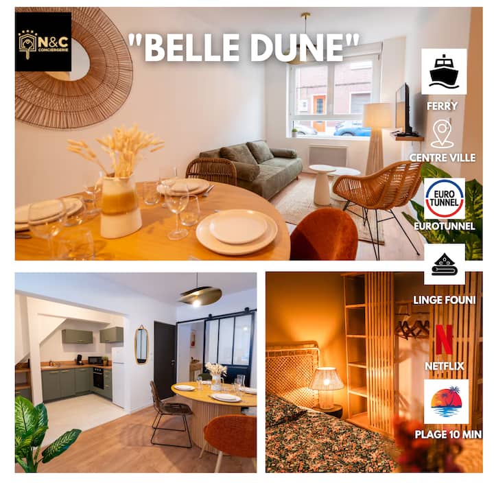 Belle Dune -Appartement 2à4 Pers Calais St-pierre - Calais