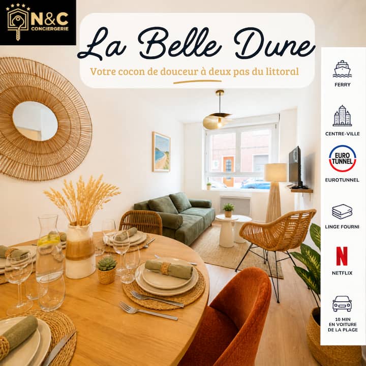 Belle Dune -Appartement 2Ã 4 Pers Calais St-pierre - Calais