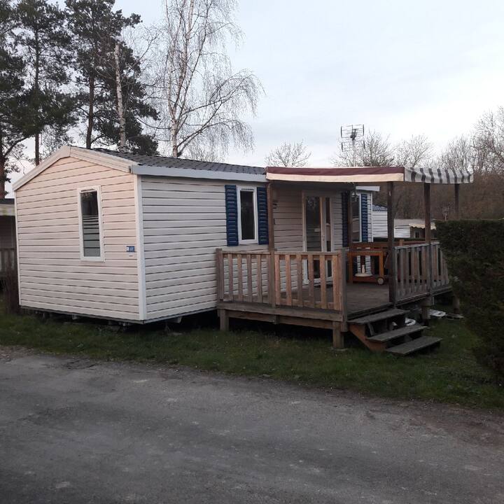 Près De La Piscine Mobil Home 2 Ch Avec Clim /63 - Mesland
