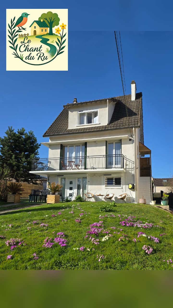 Maison Au Calme Avec Jacuzzi, Près Disney Et Paris - Torcy