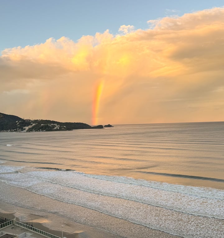Flat Cobertura Frente Mar - Meia Praia - Itapema