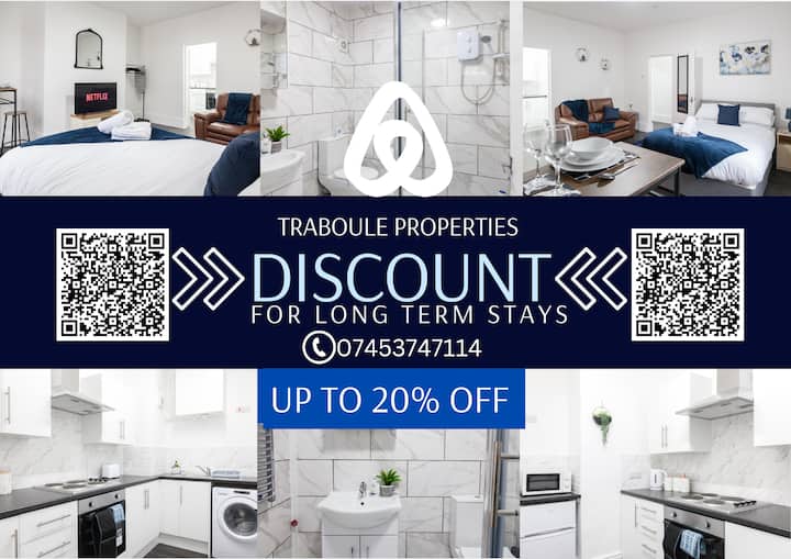 Long Stays|contractors|relocator - 沃靈頓