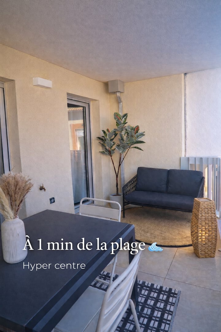 Appartement Cosy-plage à 10m-charme&confort - Aigues-Mortes